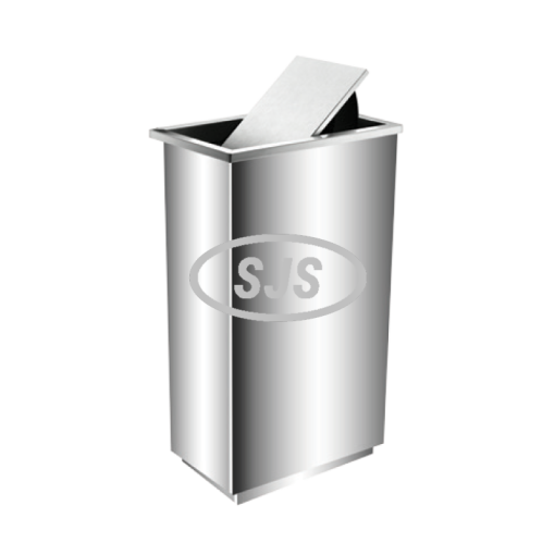 Shop Stainless Steel Rectangular Bin c/w Flip top % - Superior ...