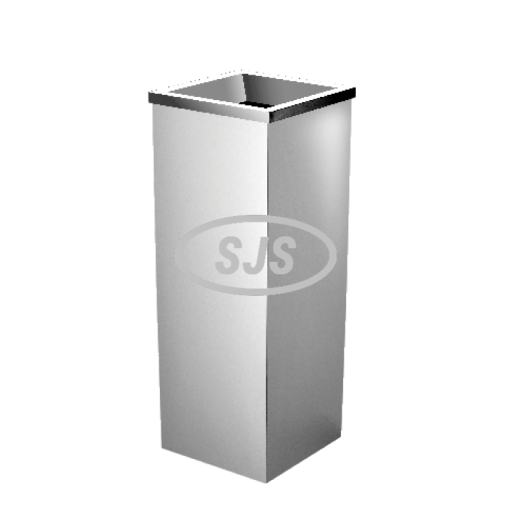Shop Stainless Steel Square Bin c/w Open top % - Superior Janitorial ...