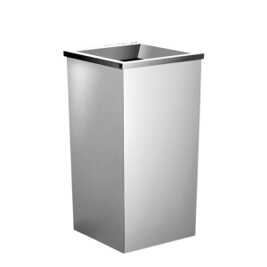 Shop Stainless Steel Square Bin c/w Open top % - Superior Janitorial ...
